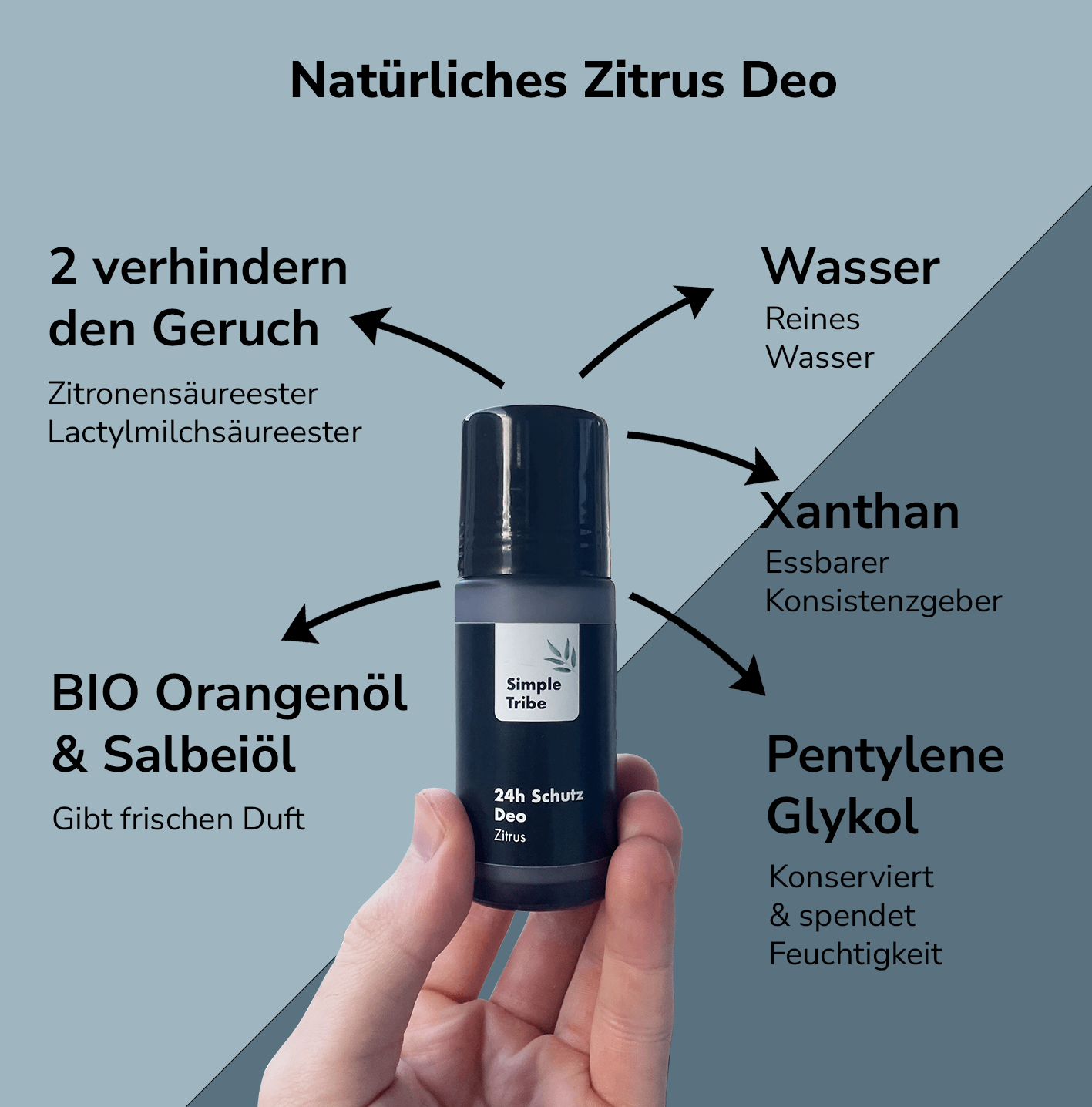 24h-Schutz Deo Zitrus – SimpleTribe